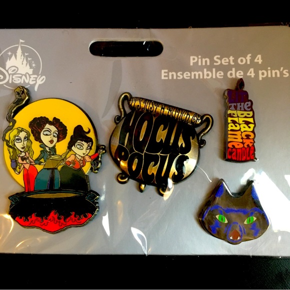 Disney | Accessories | Nwt Disney Hocus Pocus Pin Set | Poshmark